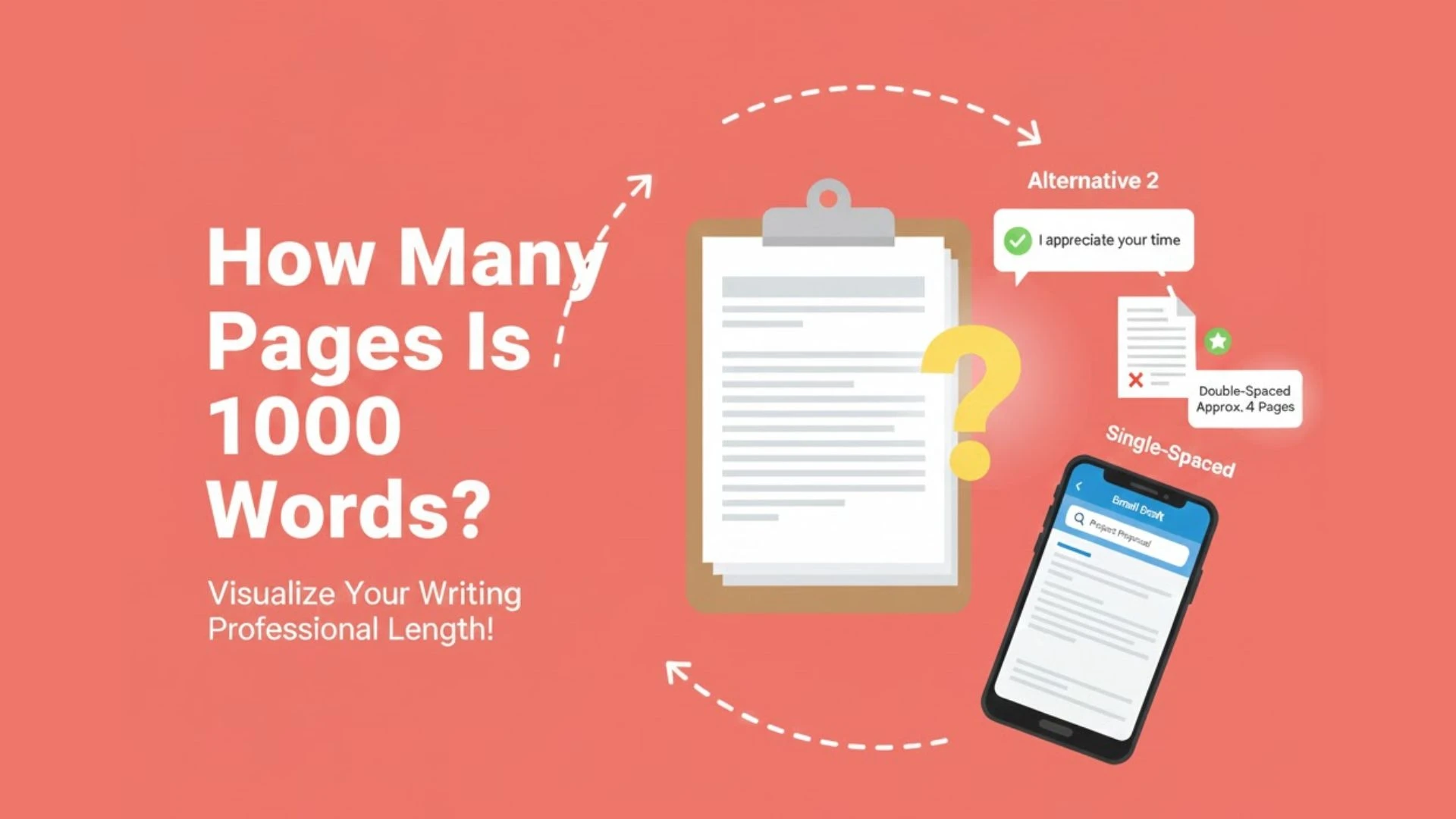 How Many Pages Is 1,000 Words? Complete Conversion Guide [2026] | Cover ...
